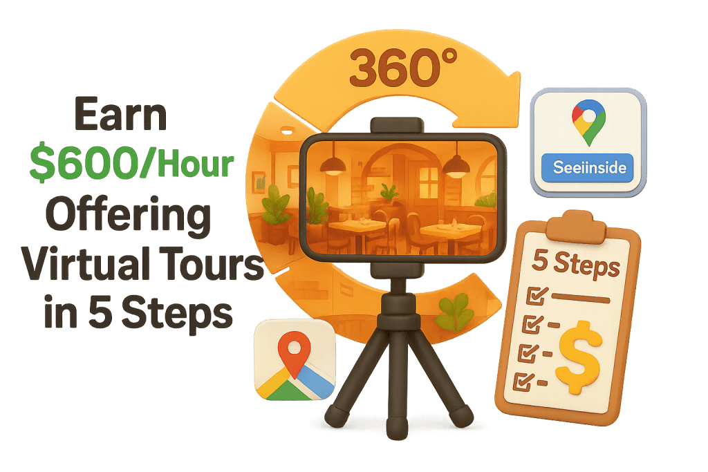 Earn $600/Hour Offering Virtual Tours in 5 Steps - Tixu Blog — Your ...